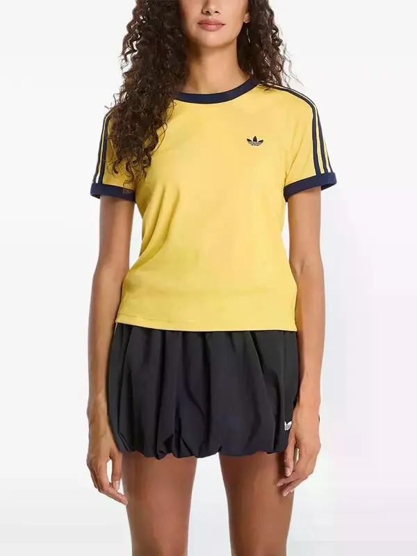 Adidas Heather 3s Cali T-shirt - Yellow