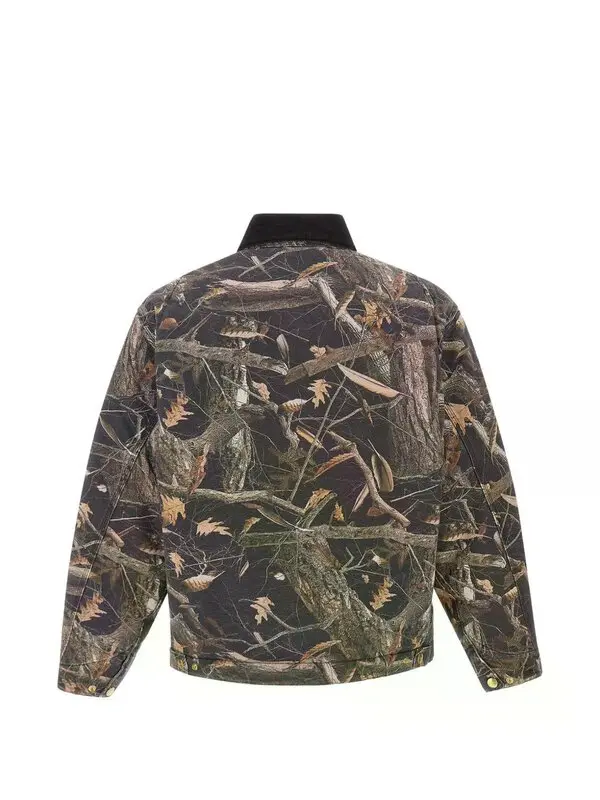 Carhartt Work In Progress Og Detroit Leaf-print Jacket