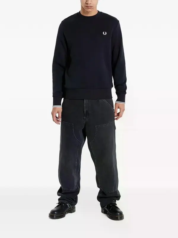 Fred Perry Embroidered-logo Sweatshirt