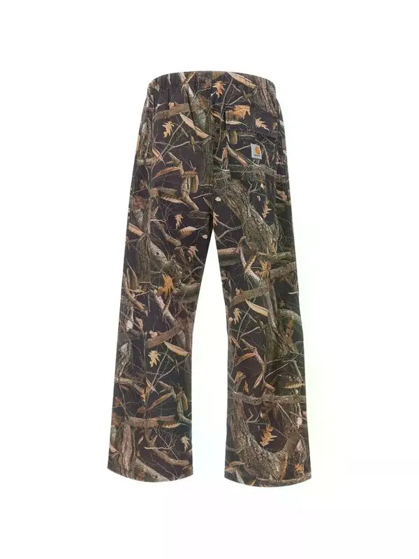 Carhartt Work In Progress Camouflage Pattern Trousers