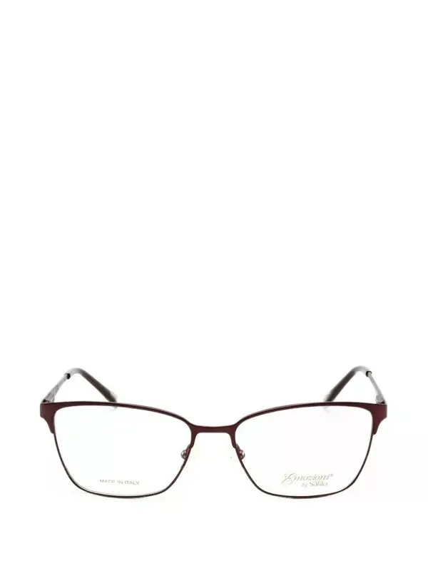 EMOZIONI Rectangle-frame Glasses