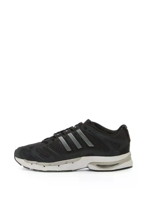 Adidas Paneled Low-top Sneakers - Black