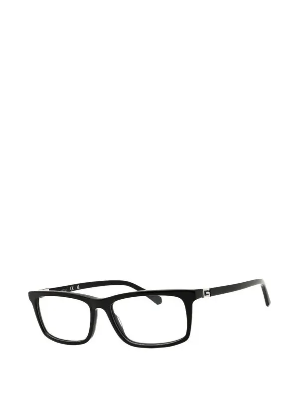 Guess Rectangle Frame Eyeglasses - Black