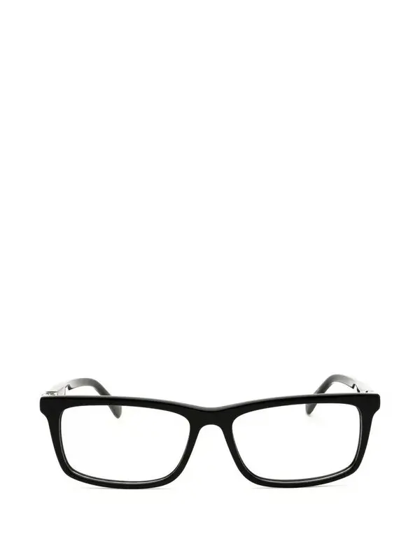 Guess Rectangle Frame Eyeglasses - Black