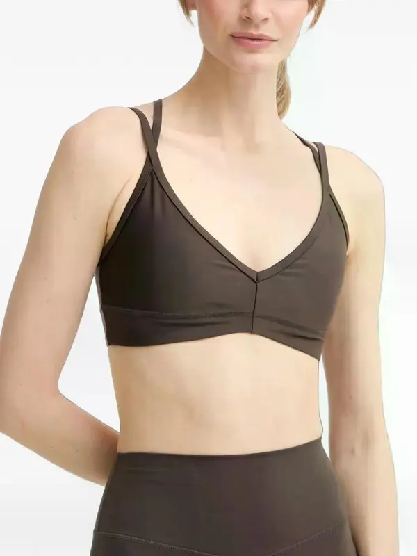 P.E Nation Paramount V-neck Cross-back Sports Bra