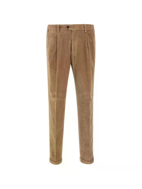 DEVORE INCIPIT Corduroy Trousers - Neutrals