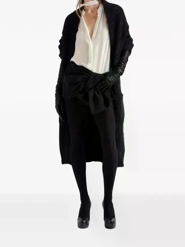 7 For All Mankind Bow-detail Mini Skirt