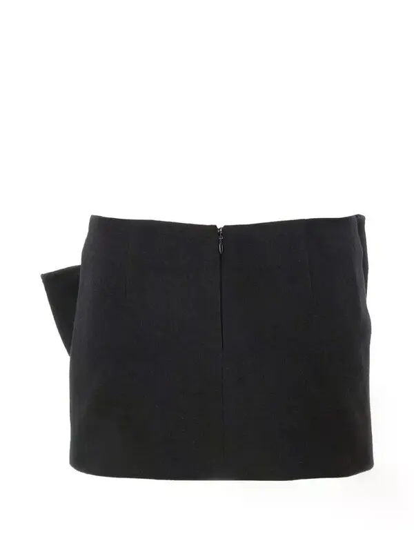 7 For All Mankind Bow-detail Mini Skirt