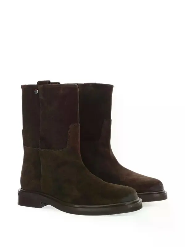 POEVE Suede Ankle Boots