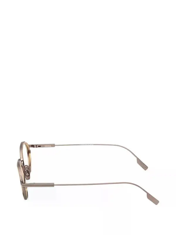 Zegna Round Frame Eyeglasses