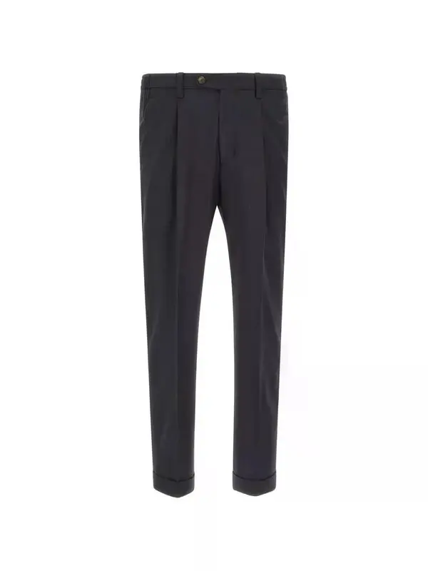 DEVORE INCIPIT Straight-leg Trousers - Black