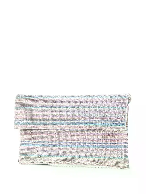 TWENTY FOURHAITCH Petra Rhinestone-embellished Clutch Bag