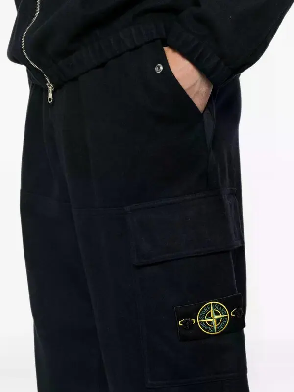 Stone Island Logo-patch Cargo Pants