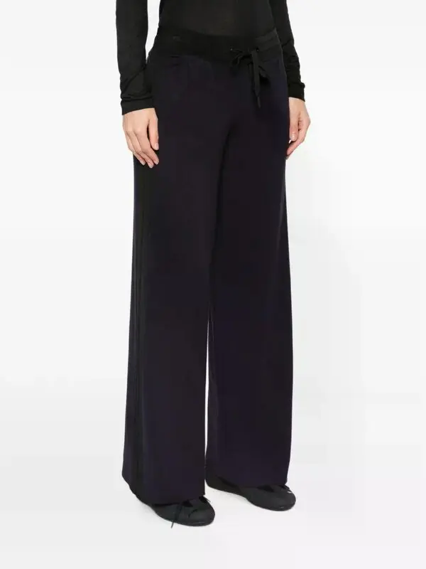 Elisabetta Franchi Logo-patch Wide-leg Track Pants