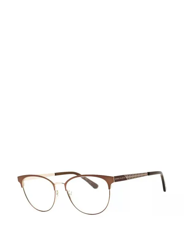 Anne Klein Oval Frame Eyeglasses