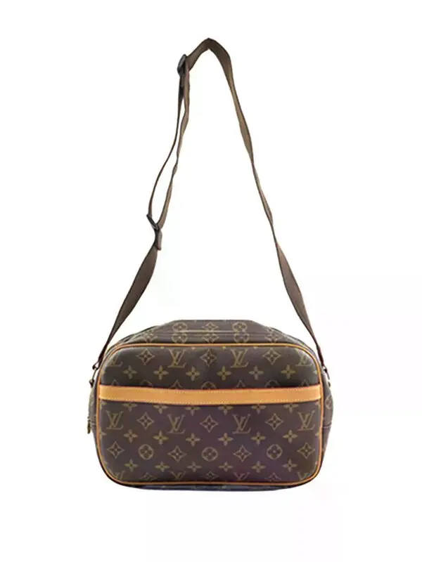 LOUIS VUITTON 2002 Monogram Reporter Pm Crossbody Bag
