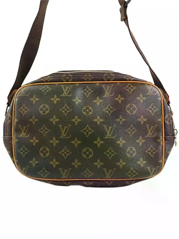 LOUIS VUITTON 2002 Monogram Reporter Pm Crossbody Bag