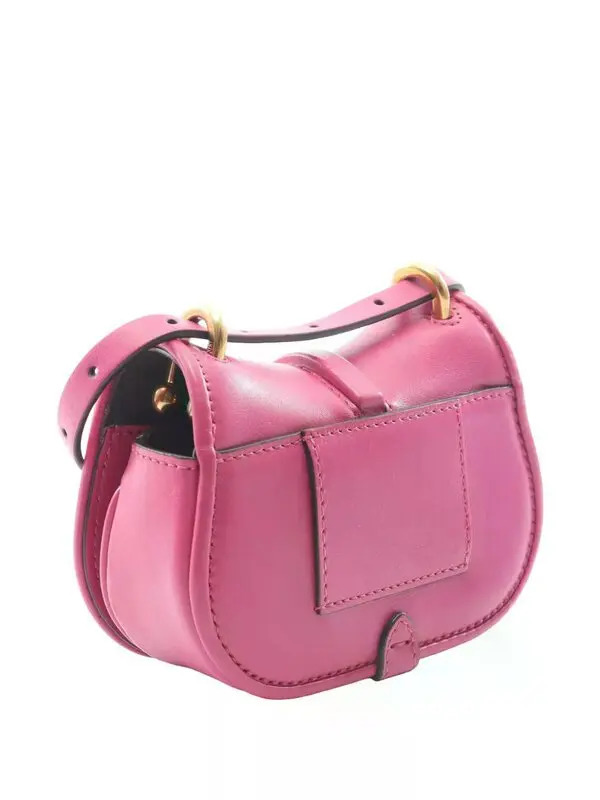 Fendi C'mon Nano Leather Crossbody Bag - Pink