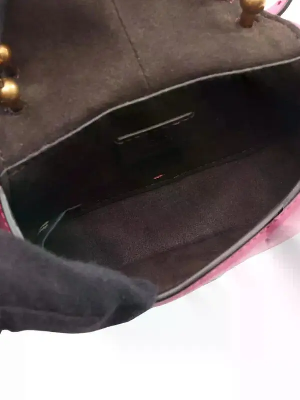 Fendi C'mon Nano Leather Crossbody Bag - Pink