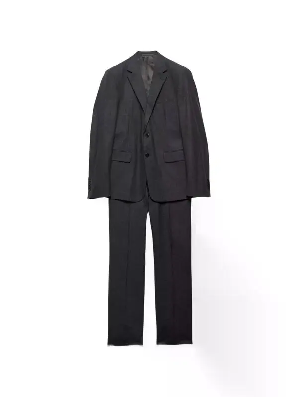 Prada Single-breasted Cashmere-blend Suit - Grey