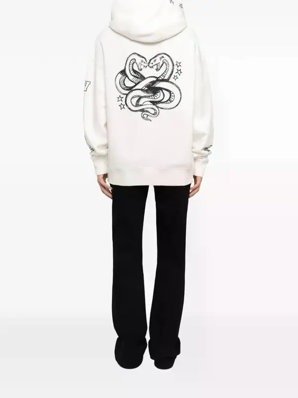 Zadig&Voltaire Stras-embellished Graphic Hoodie