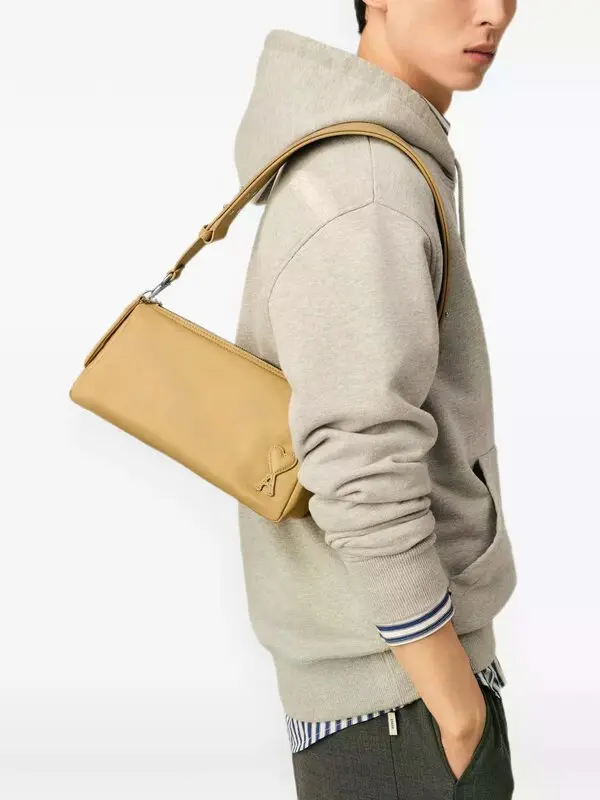 AMI Paris Nylon Marcel Bag - Neutrals