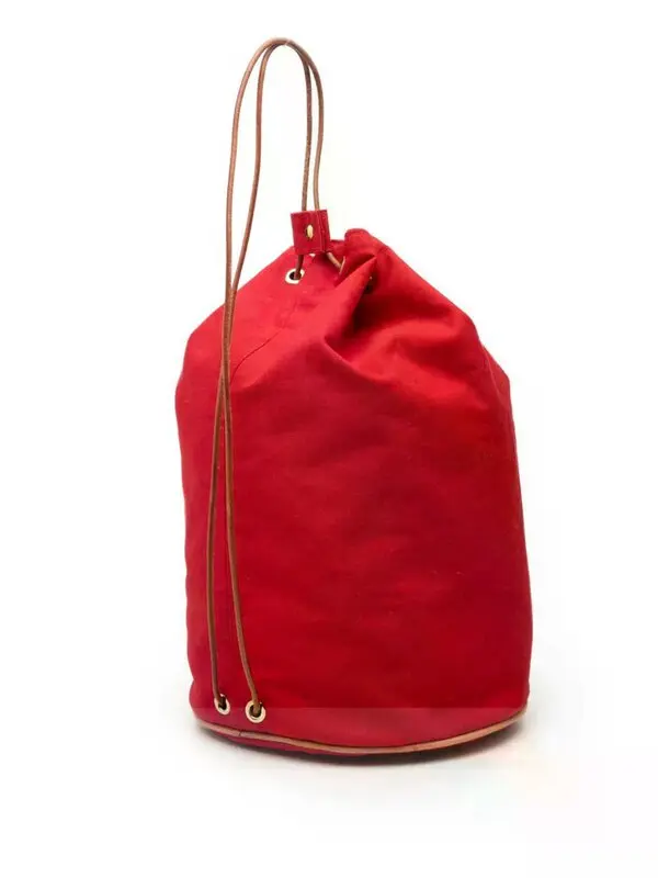 Hermès 20th Century Toile Polochon Mimile Backpack