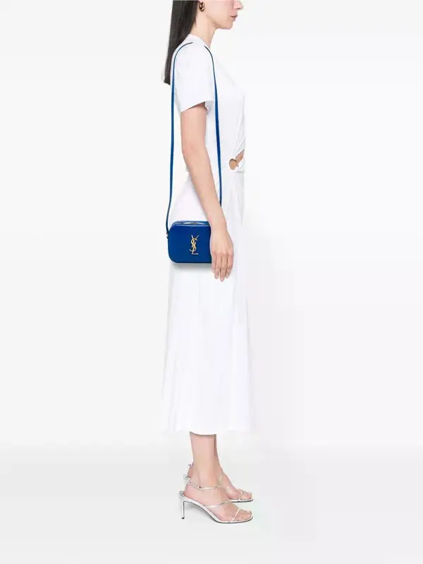 Saint Laurent 2015 Small Grain De Poudre Classic Monogram Camera Bag Crossbody Bag