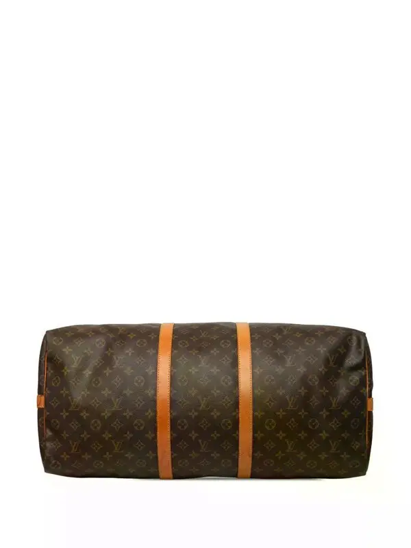 LOUIS VUITTON 1994 Monogram Keepall Bandouliere 60 Travel Bag