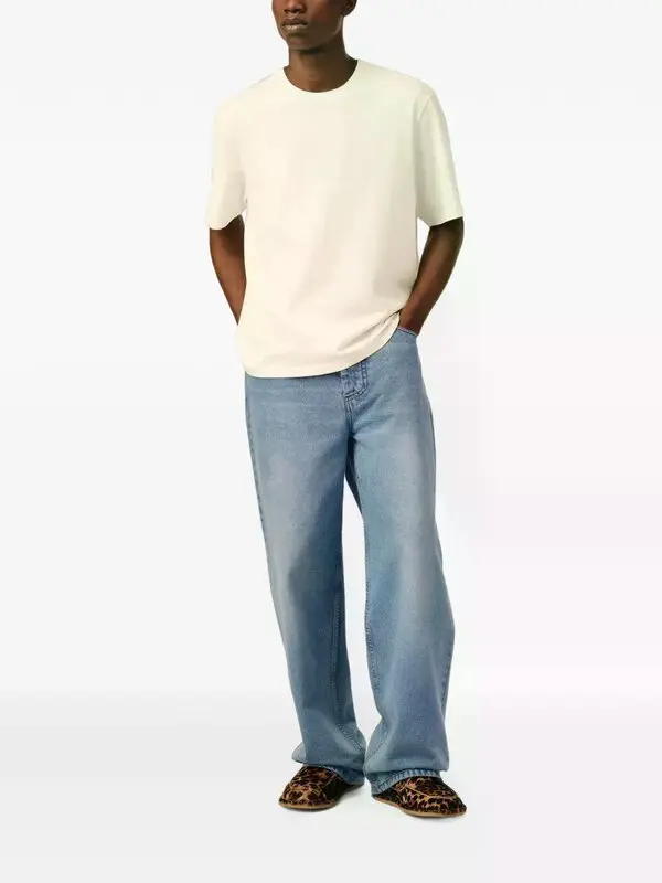 AMI Paris Baggy-fit Cotton Jeans