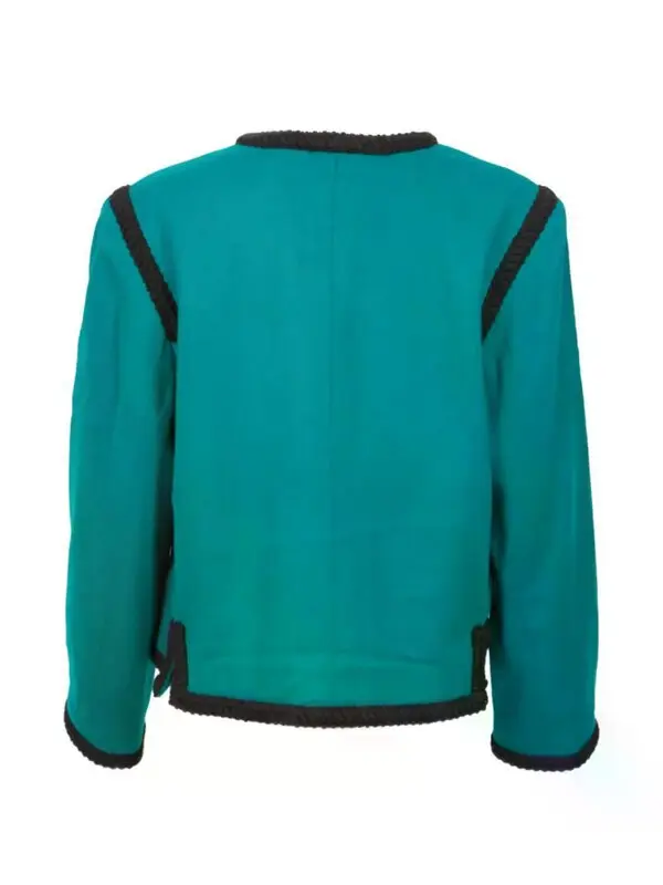 Saint Laurent Braided-trim Jacket