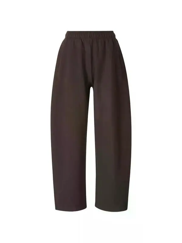 Jacquemus The Corso Cotton Fleece Sweatpants - Brown