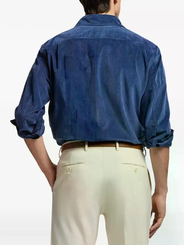 Ralph Lauren Purple Label Fine-wale Corduroy Shirt