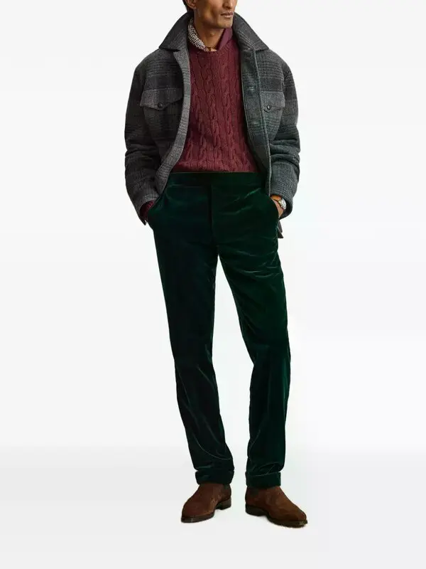 Ralph Lauren Purple Label Cable-knit Cashmere Sweater