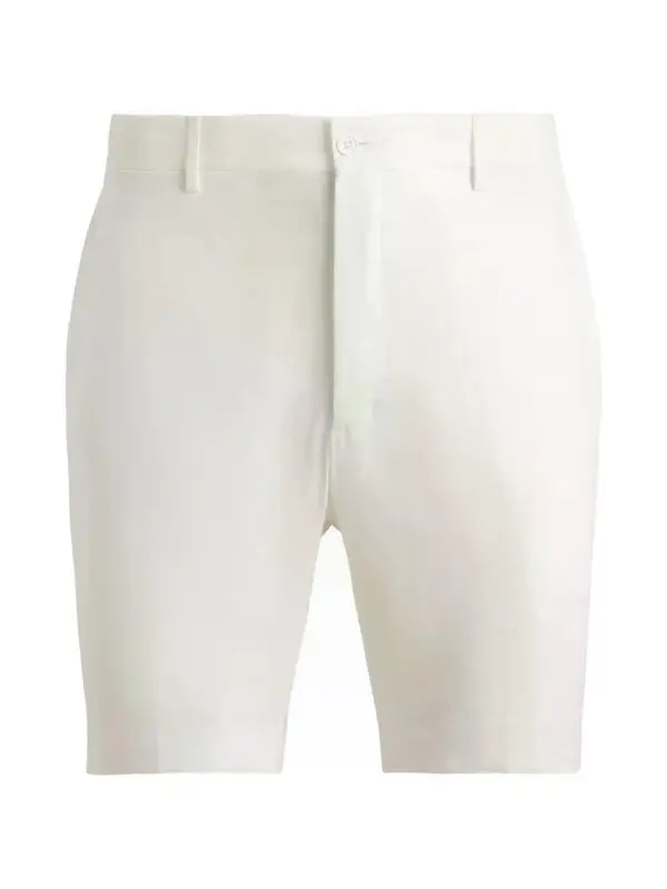 Ralph Lauren Purple Label Linen Tailored Shorts - White