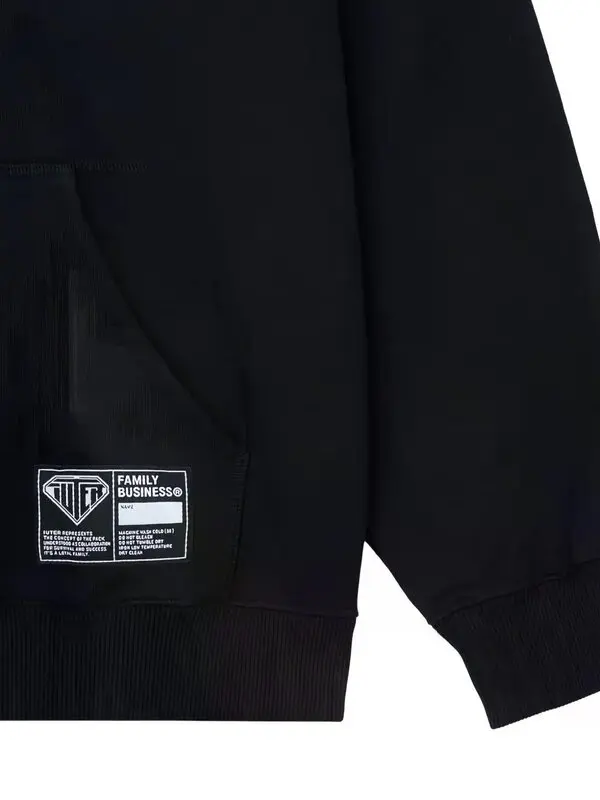 IUTER Logo-patch Drawstring Hoodie