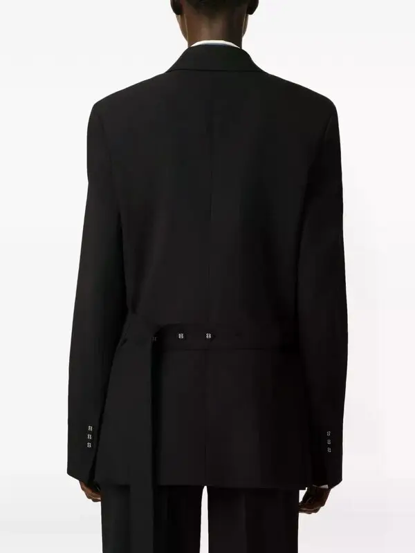 AMI Paris Double Breasted Wool Blazer