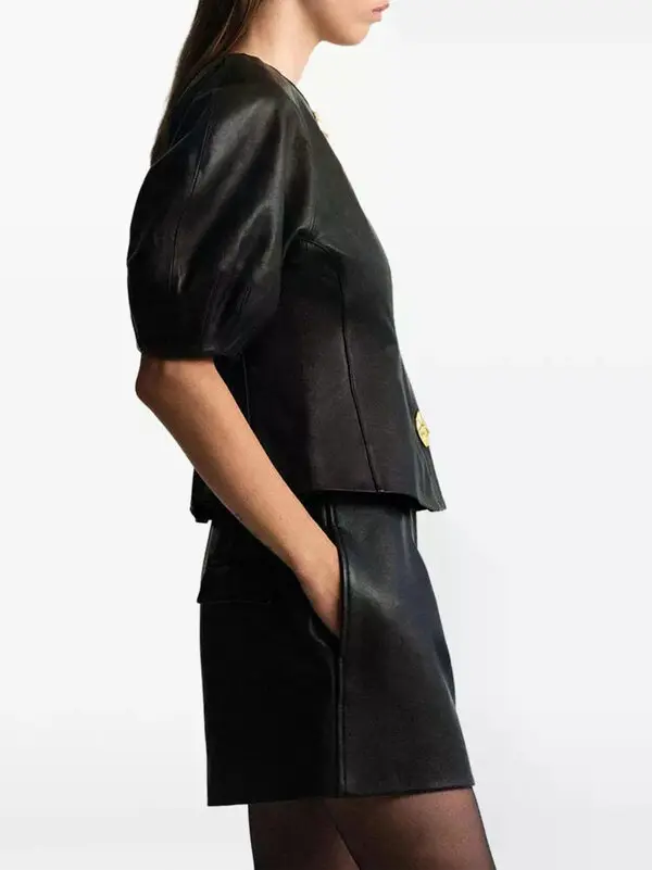 Cara Cara Eliana Leather Shorts