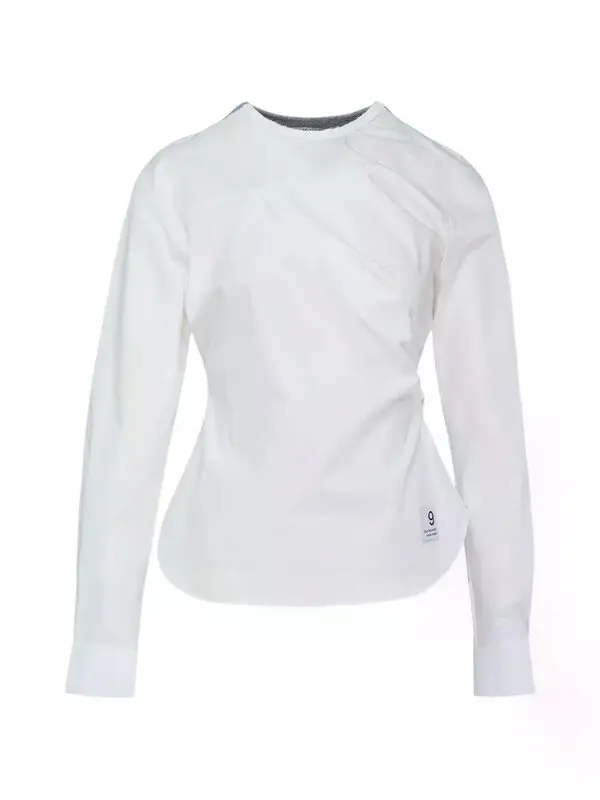 RE CODE Panelled Layered Effect Long-sleeve Top