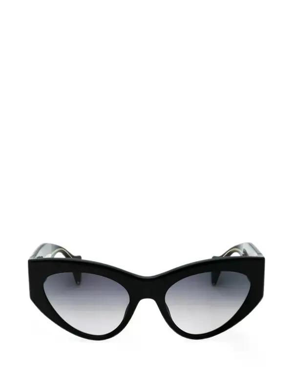 Gucci Cat-eye Sunglasses With Gold-tone Hardware - Black