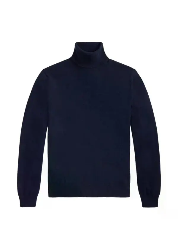 Ralph Lauren Purple Label Cashmere Fine-knit Turtleneck