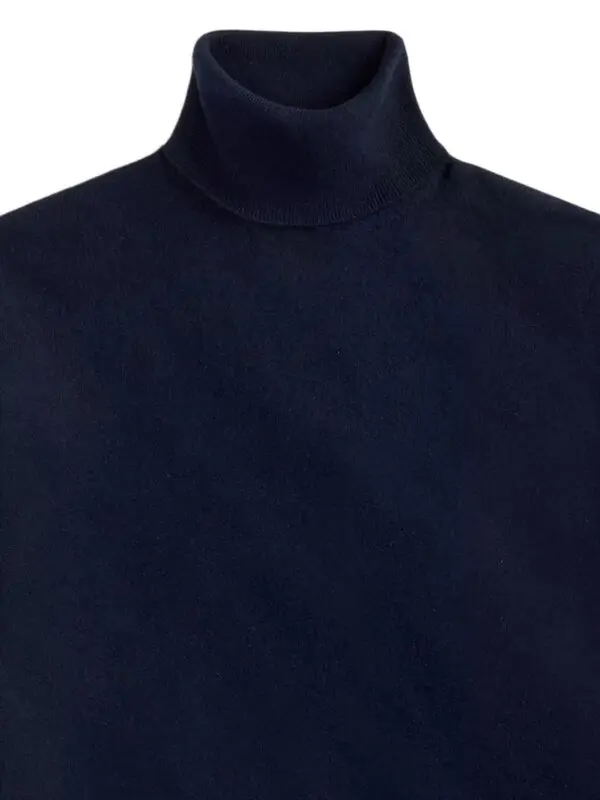 Ralph Lauren Purple Label Cashmere Fine-knit Turtleneck