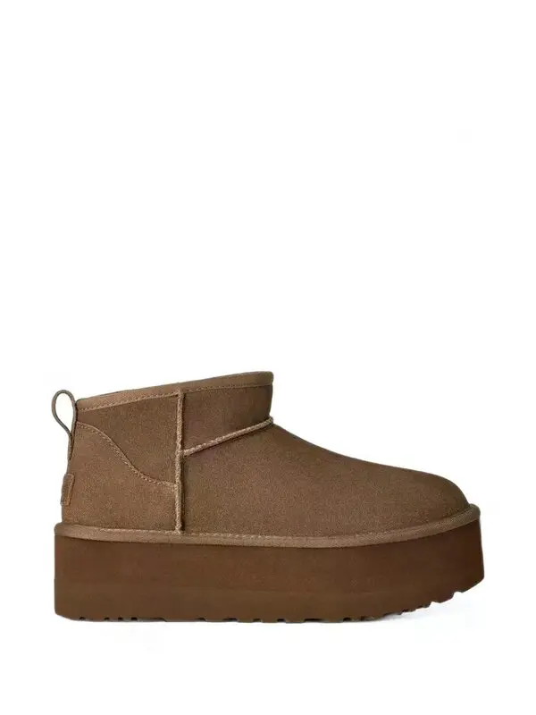 UGG Classic Ultra Mini Platform Boots - Brown