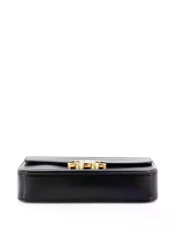 Celine Triomphe Chain Leather Small Shoulder Bag