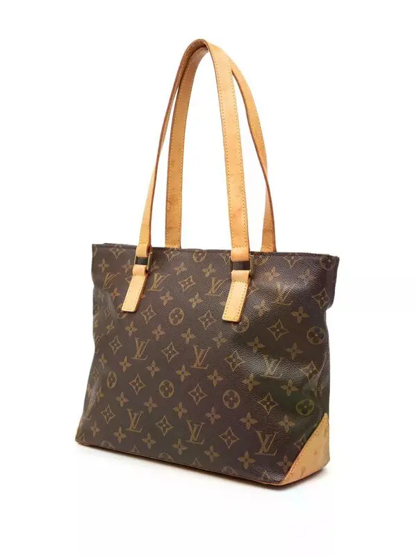 LOUIS VUITTON 2003 Monogram Cabas Piano Tote Bag
