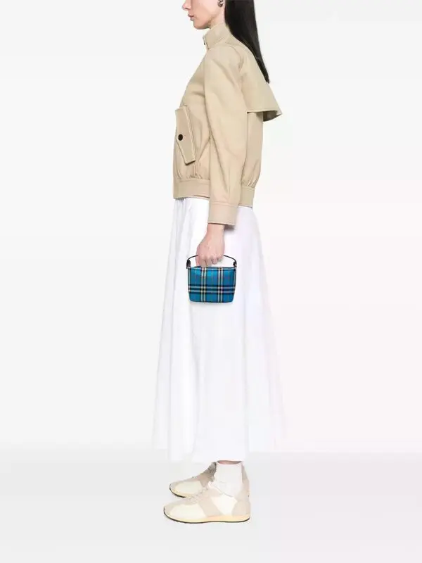 Burberry 2000-2017 Mini House Check Canvas Handbag