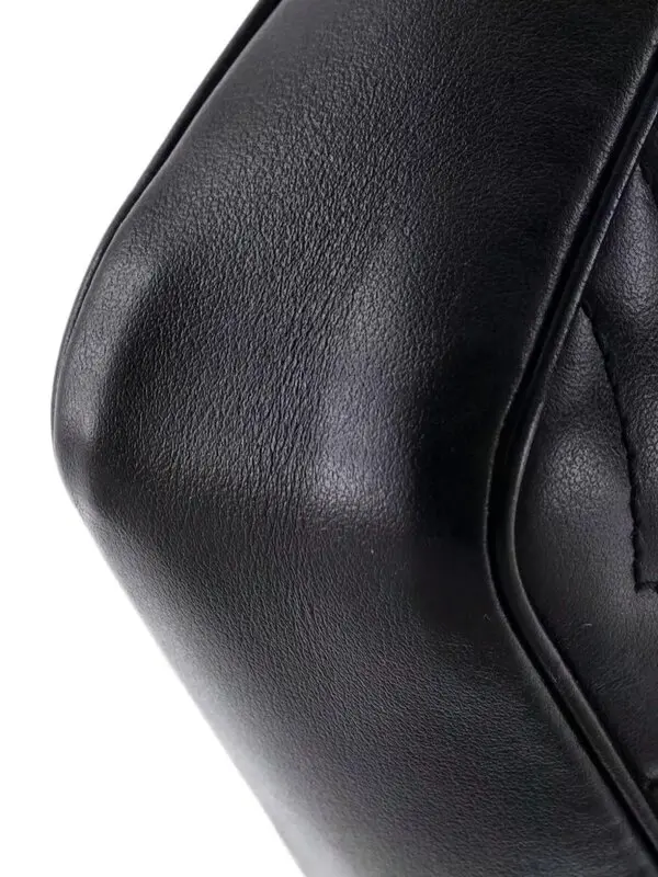Gucci Gg Marmont Matelassé Leather Super Mini Crossbody Bag - Black