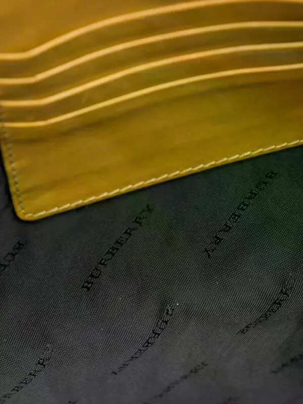 Burberry 2000-2017 Grain Check Embossed Leather Peyton Crossbody Bag