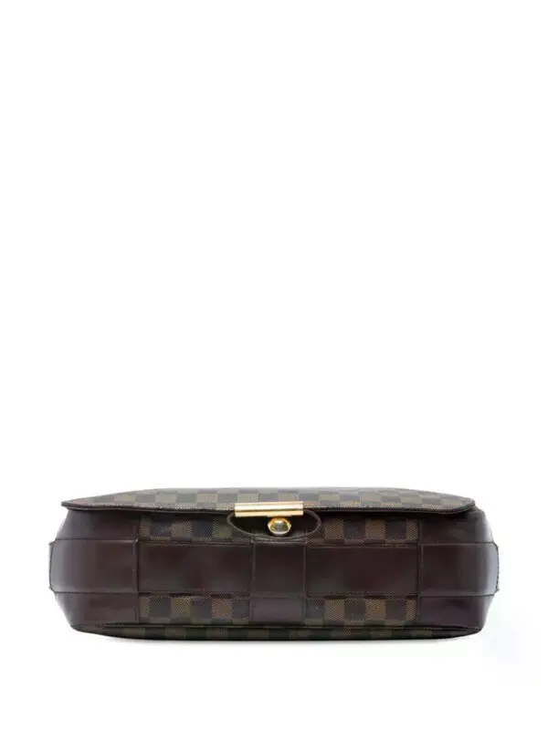 LOUIS VUITTON 2006 Damier Ebene Bastille Crossbody Bag
