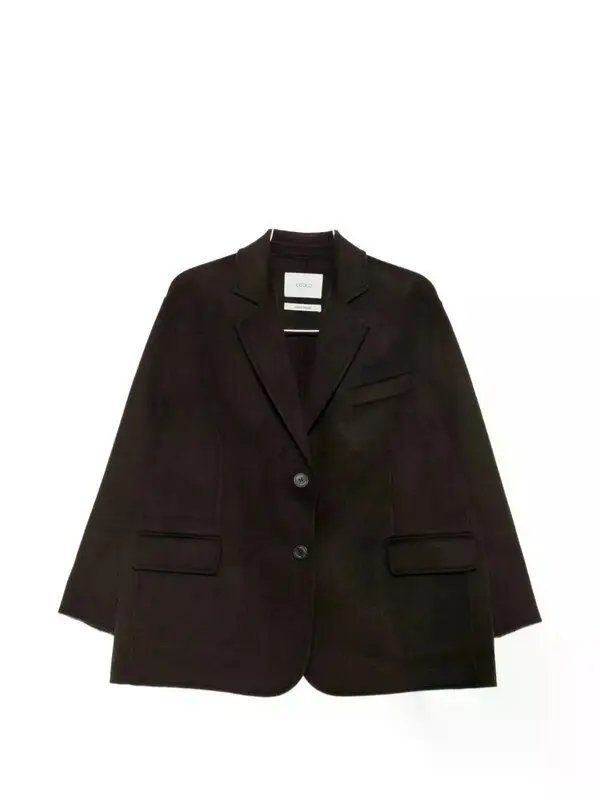 VICOLO Notched-lapel Single-breasted Coat